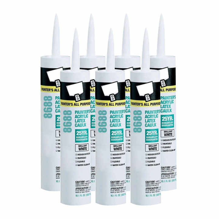 DAP Quality Waterproof Acrylic Silicone Sealant Plus Latex