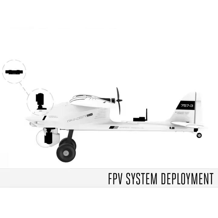 EPO Remote Control Brushless Model PNP Fly Glider RC Plane FPV Airplane ...