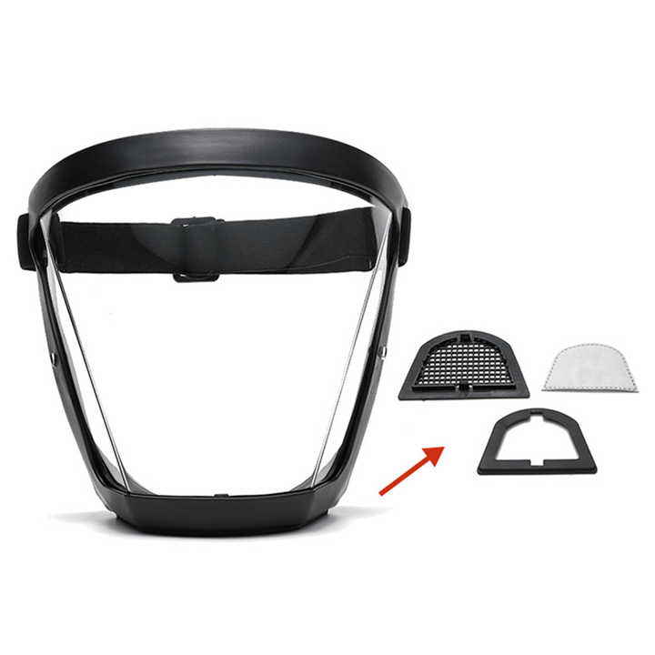 Ant5ppe Full Face Shield - Anti-Fog Protection for Work