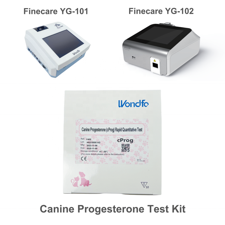 Finecare Progesterone Test Kit CProg Wondfo Dog Progesterone Test ...
