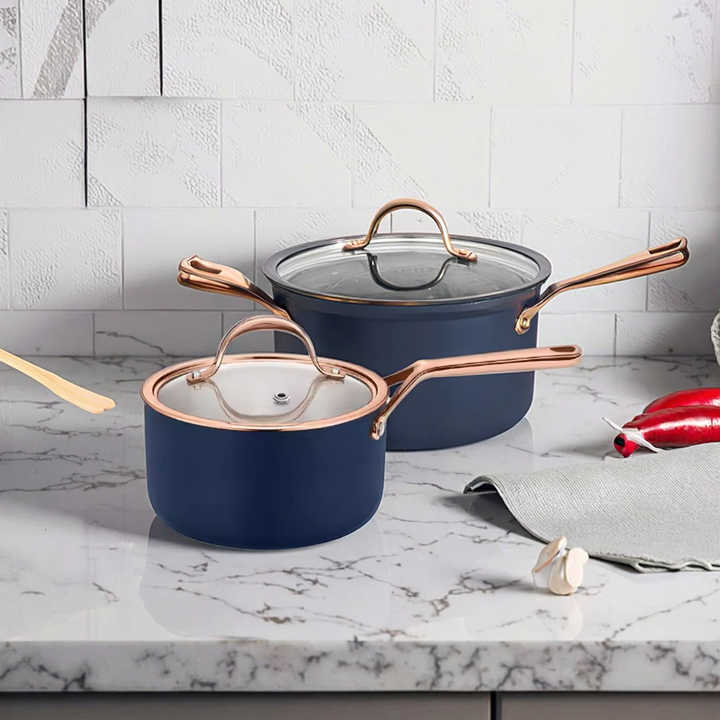 Classic Luxury Stainless Steel 304SS Non-Stick Cookware Set Eco ...
