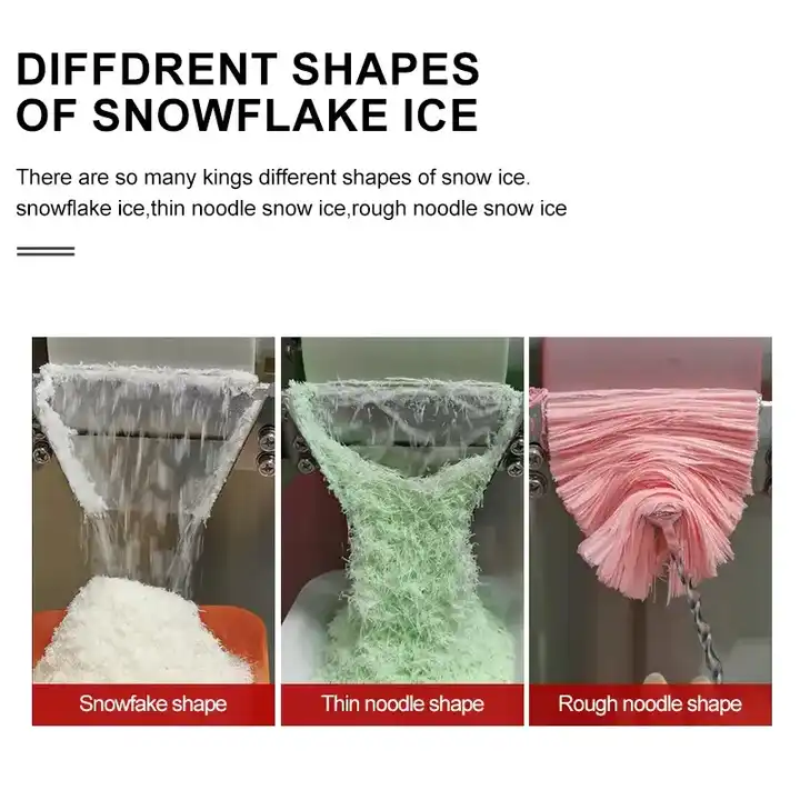 Korea Shaved Ice Machine - Bingsu Machine for Snowflake Ice