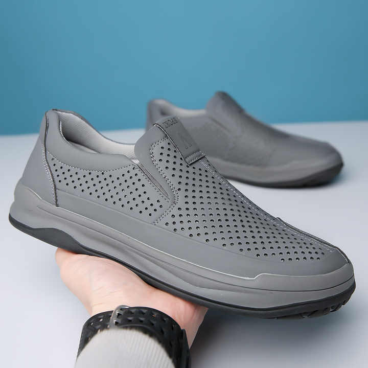 Cost-effective Breathable Flexible Sole Genuine Leather Men's Walking ...