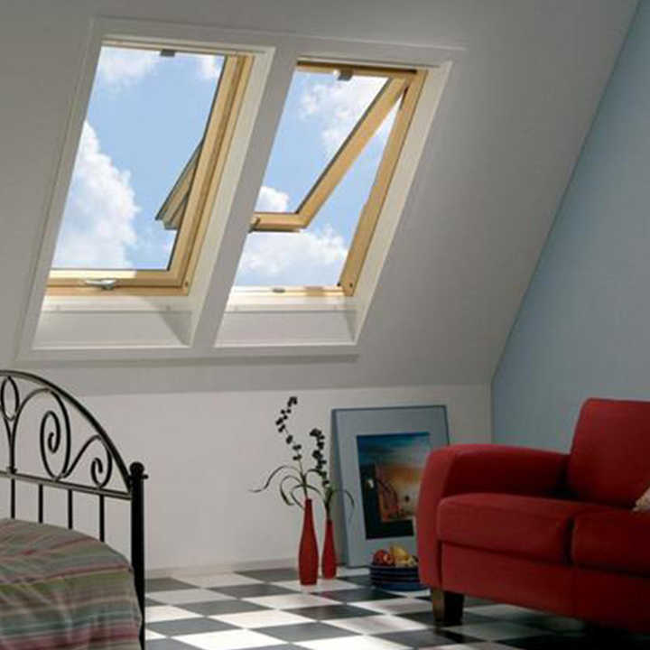 Electric Automatic Skylight Blinds Top-Hung Roof Window Aluminium ...