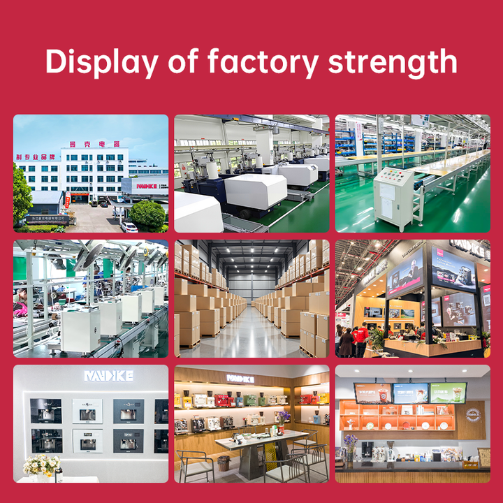 PID Temperature Control Commercial Espresso Machine 12 Bar Vibration ...