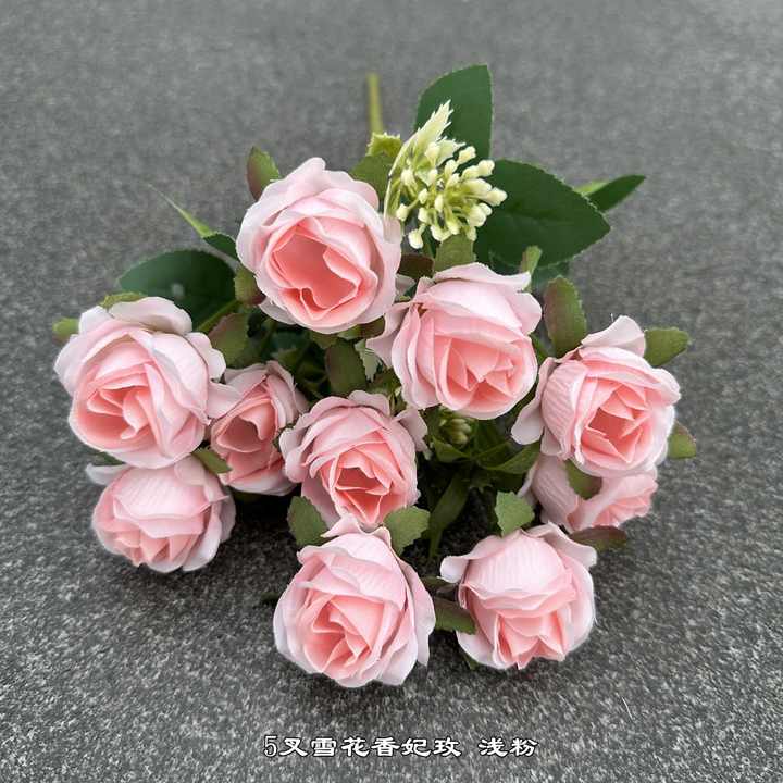 Artificial Silk Roses Bouquet for Wedding & Home Decoration New Year ...