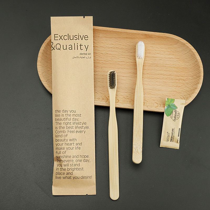 High Quality Customized Logo Eco Friendly Bamboo Handle Hotel ...