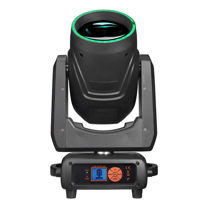 Led 300w Beam Moving Head Light with Led Light Ring DMX512 for DJ ...