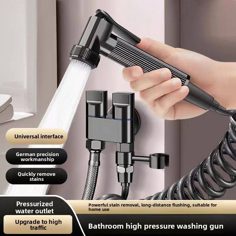 Heavy Duty Leakproof Copper Alloy High-Pressure Toilet Bidet Spray Gun ...