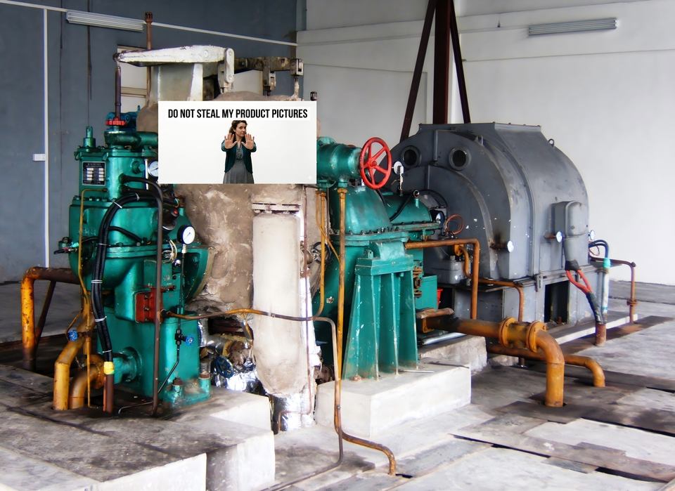 Industrial Steam Turbine Generator Set for Biomass Cogeneration and ...