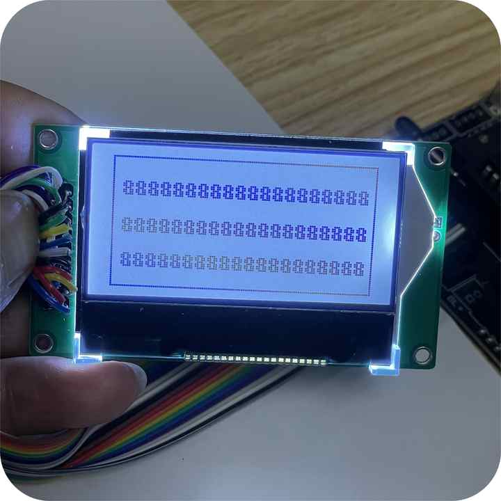 128x64 spi graphic lcd display rohs dots graphic lcd display cog 20 pin 128x64 fstn ...