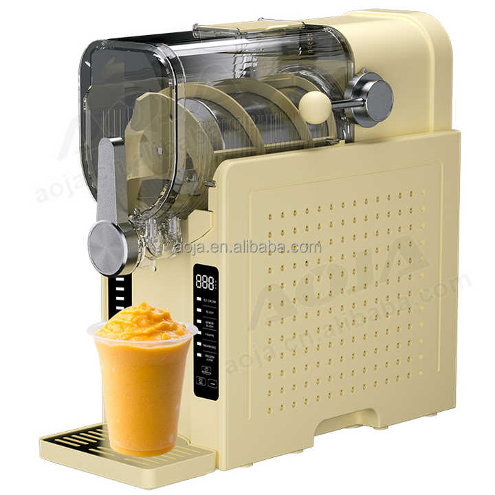 AOJA Ice Slash Frozen Drink Making Commercial Smoothie Slushie Machine ...