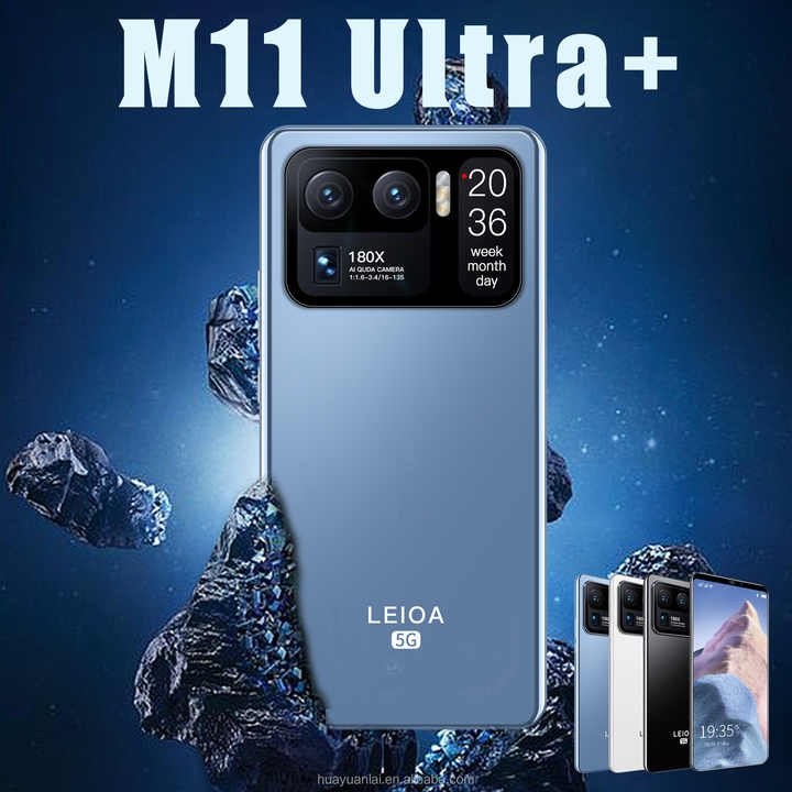 Hot Sales Smartphone M11 Ultra 8GB 16GB 128GB 1T High Storage Blue ...