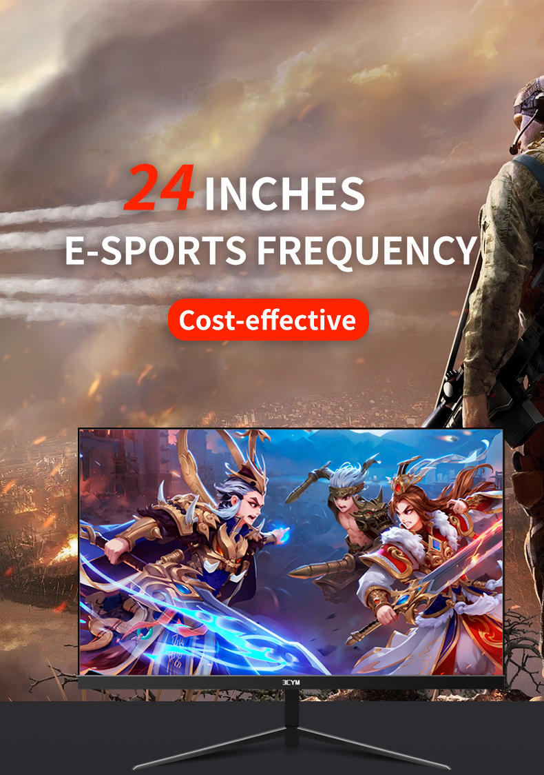 OEM 19 20 21.5 22 24 27 32 Inch PC led Gamer Borderless Monitor 144HZ ...