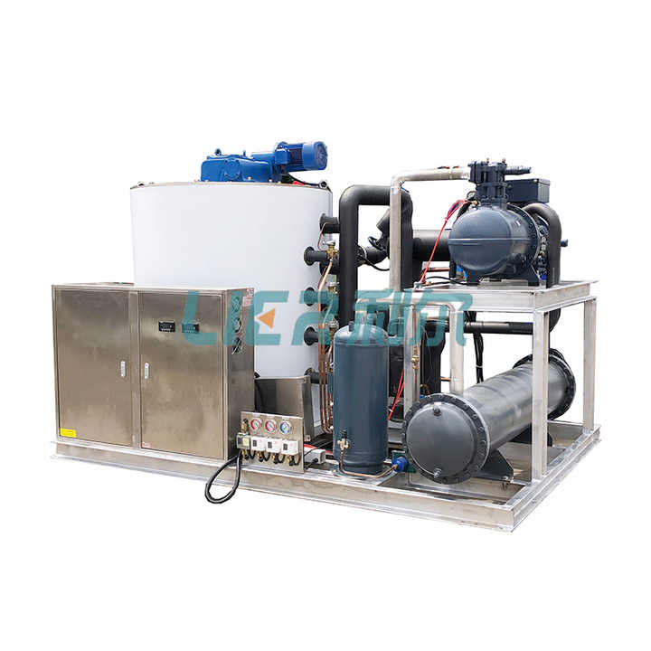 Cost Effective Freshwater Flake Ice Making Machine System 10tons/day ...