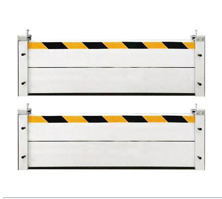 Removable Aluminum Flood Barrier Panels for Home Protection