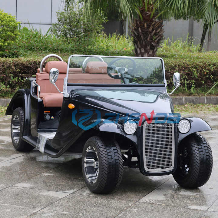 Luxurious Electric Convertible Classic Car - Vintage Charm