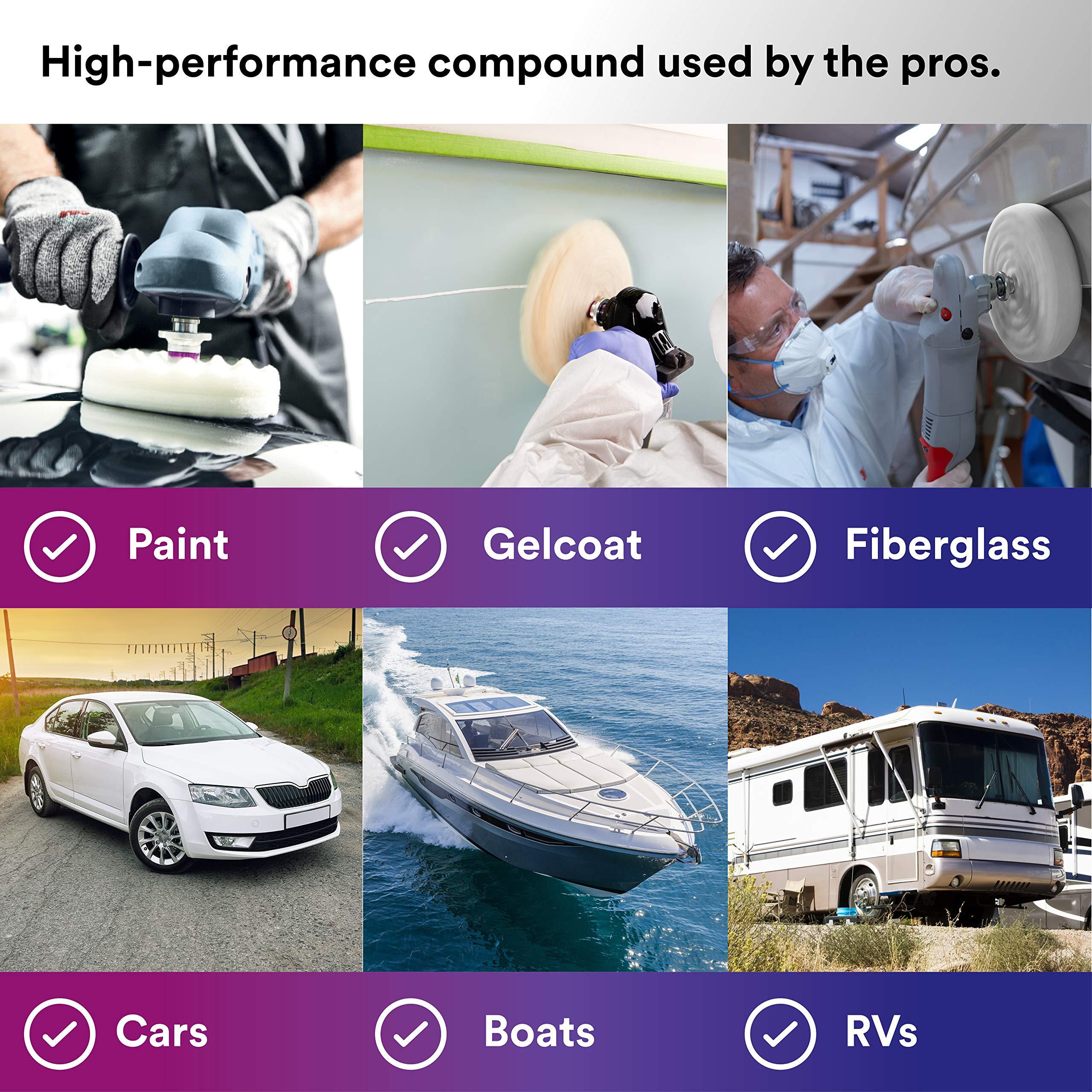 3M Perfect-It Rubbing Compound & Machine Polish Kit 1 Qt Each 06085 Car ...