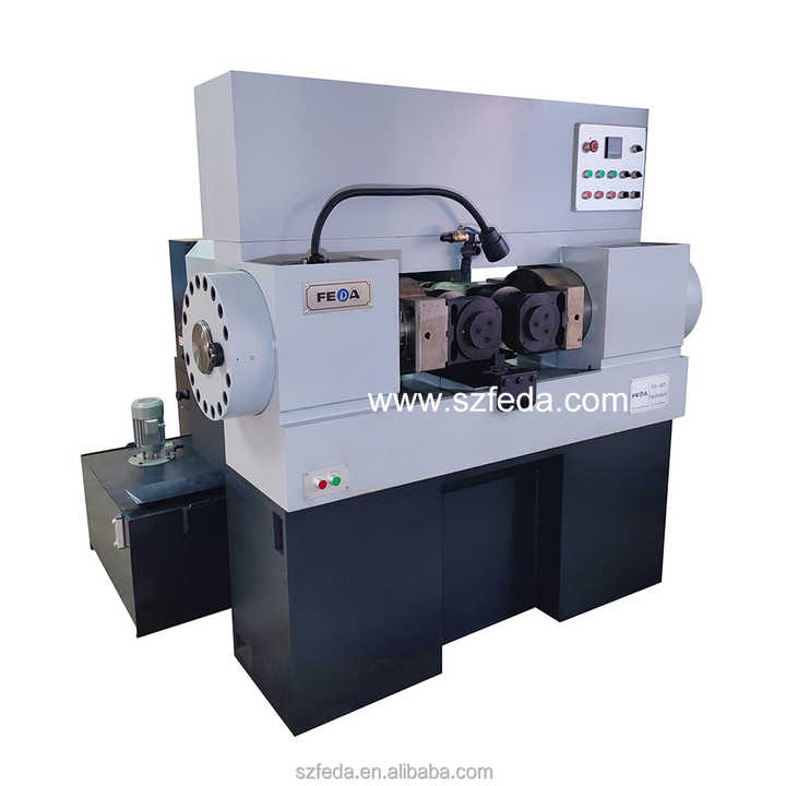 FEDA FD-50T Heavy-duty thread rolling machine Automatic feed thread ...
