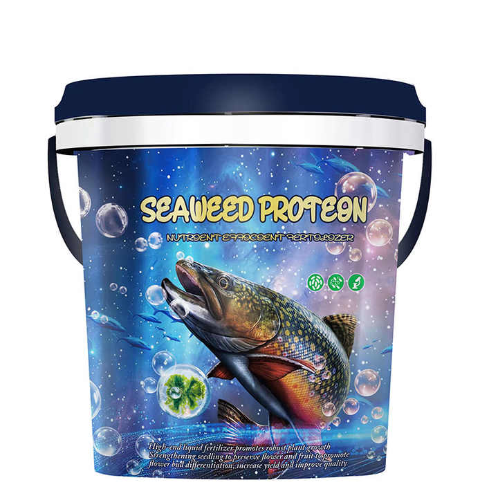 High quality Custom design manufacturer Metallic bucket IML label paint ...