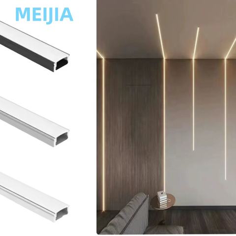 Anodized Aluminium Ceiling LED Linear Light Trim Profile