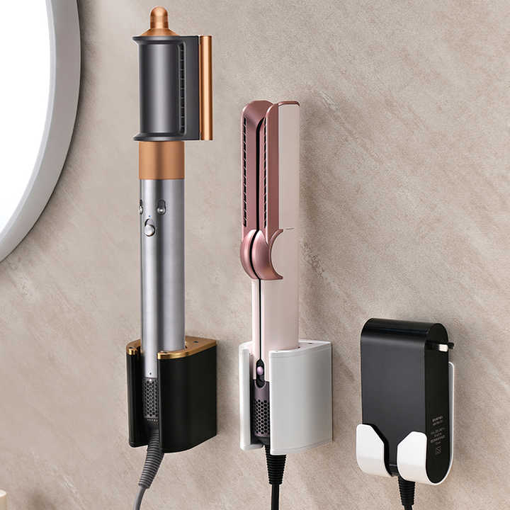 Wall Mounted Hair Straightener Holder - Dyson Compatible
