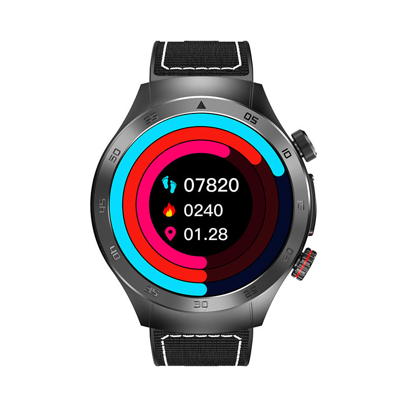 ECG Smartwatch E800 AMOLED Screen with BT Calling | Heart Rate Monitor ...