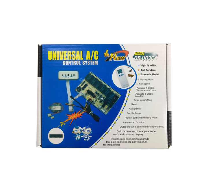 QUNDA U03C split air conditioner universal control pcb board air ...