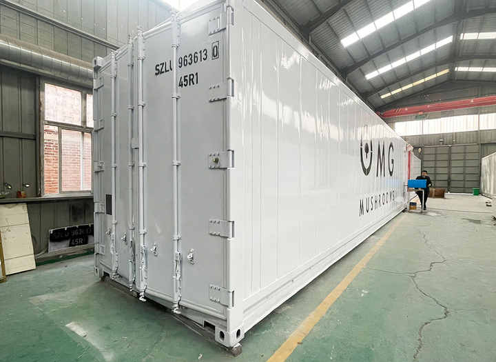 Turnkey Project 20ft 40ft Mushroom Growing Container Cold Storage ...