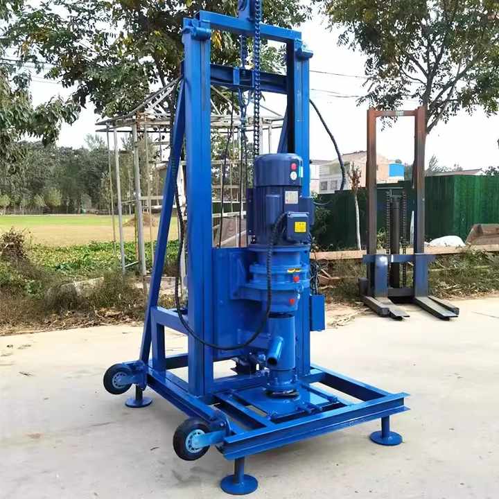 Small Water Well Drill Machine/Well Drill Rig/Drill Machine Max 60m ...