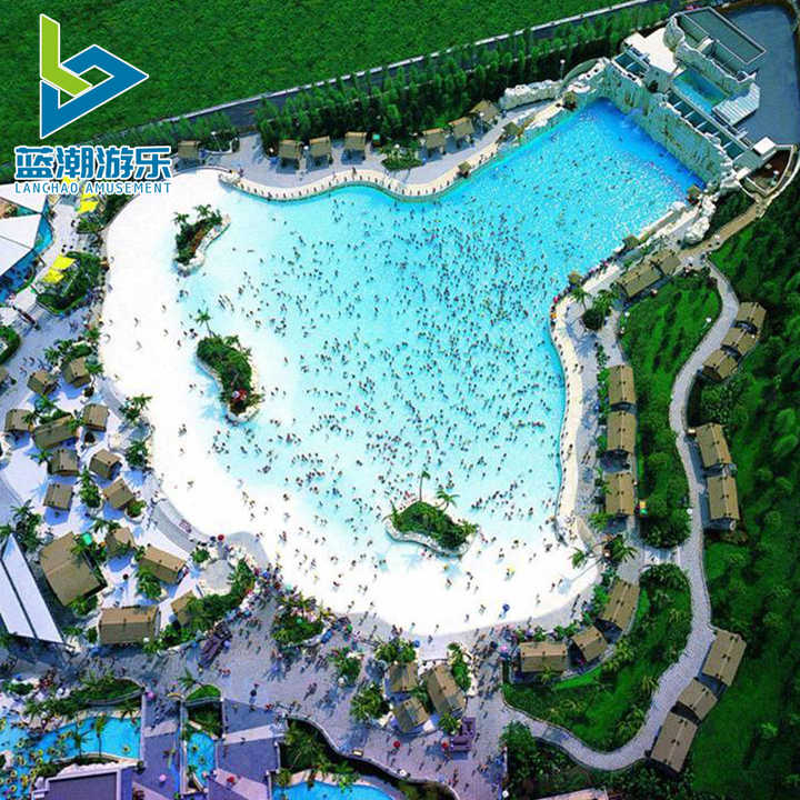 Customizable Fiberglass Outdoor Surf Wave Pool Machine Artificial ...