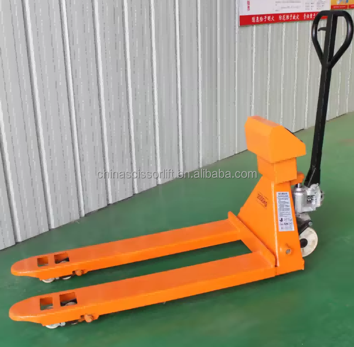 Warehouse Hand Lift Hydraulic Manual Pallet Jack Pallet Truck 2T 3T 5T ...