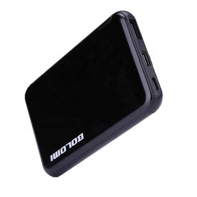 BOLOMI Merk Ultra Slim Kartu Kredit Bank Daya Dengan 5000mAh Mini ...