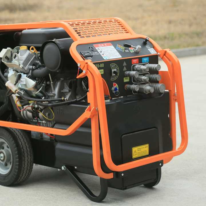 35HP Stainless Steel Mobile Hydraulic Power Unit Gasoline Powered with ...