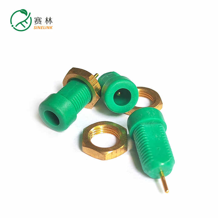 DIN 1.5mm Socket Copper Electrical Connector for PCB - PE Insulated OEM