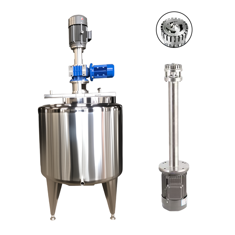 Stainless Steel Cosmetic High Shear Emulsifier Cosmetic Cream ...