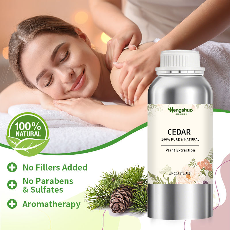 Hot Sale Organic Pure Natural Cedar Essential Oil 100% Pure Steam ...