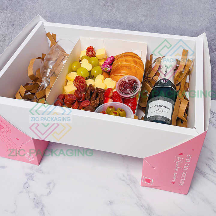 Wholesale Paper Color Flip Box - Ideal for Party & Catering