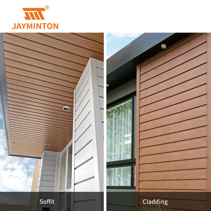 Jayminton Factory Aluminum Soffits - Wood Look & Durability