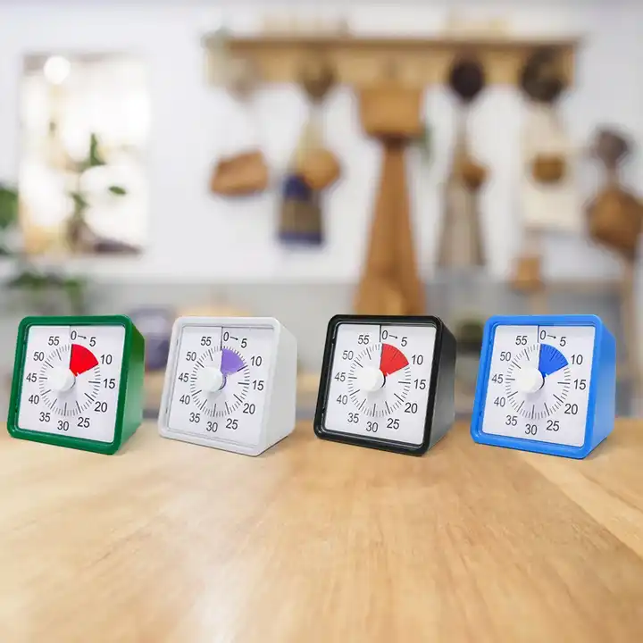 Silent 60 Minute Visual Countdown Timer for Home School and Classroom ...