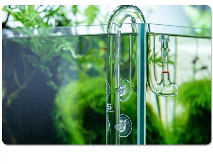 13mm/17mm Full Glass Aquarium Fish Tank Inlet and Outlet Kit Lily Pipe ...