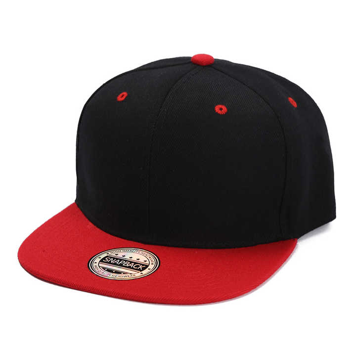 Custom Logo Embroidery Flat Brim Snapback Caps for Men - Stylish 6 ...