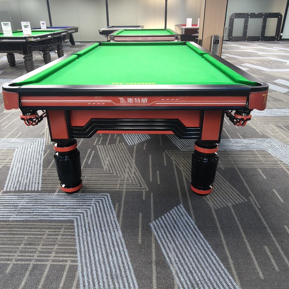 STELLARWAY Professional 7ft 8ft 9ft Pool Table Chinese-Style Black 8 ...