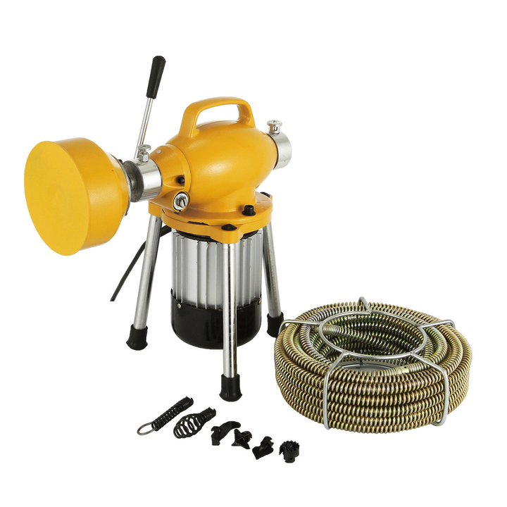 HX-75 Electric Drain Snake Sewer Drainage Dredge Unblocking Pipeline ...