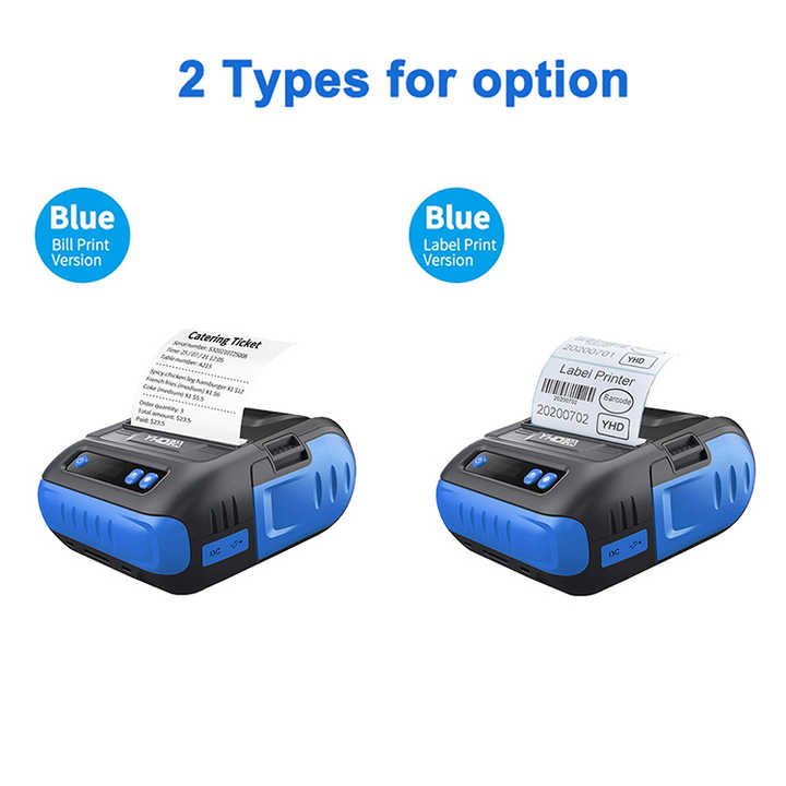 YHD-8008 Dual Printing Thermal Label & Receipt Printer Bluetooth ...