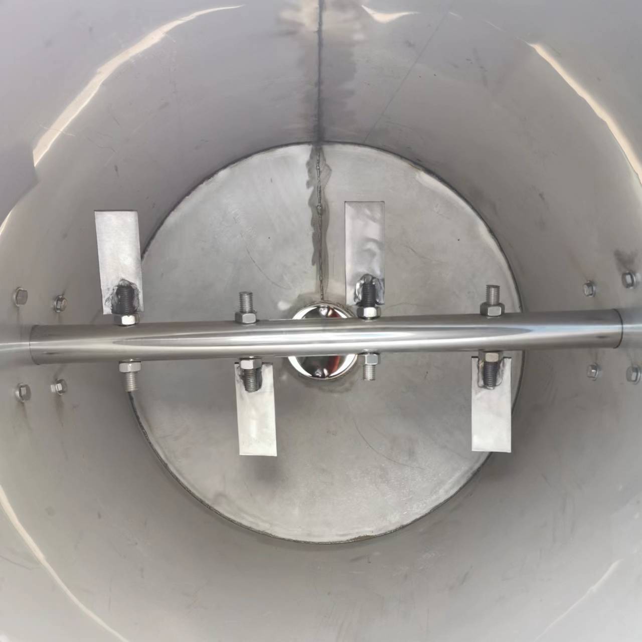 Rotary Drum Mixer - Stainless Steel 3D Blender 100L