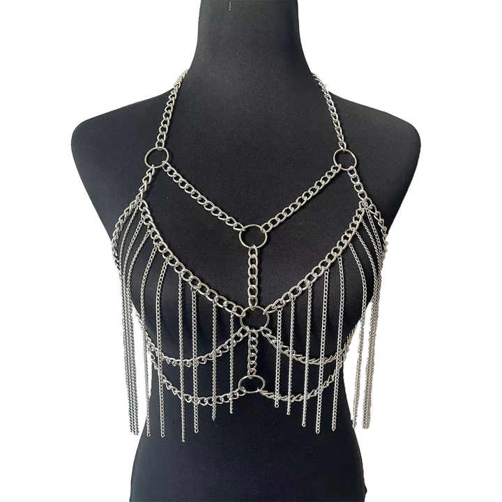 Fashion Summer Bikini Body Chain Belly Gold Waist Beads Jewelry Harness ...