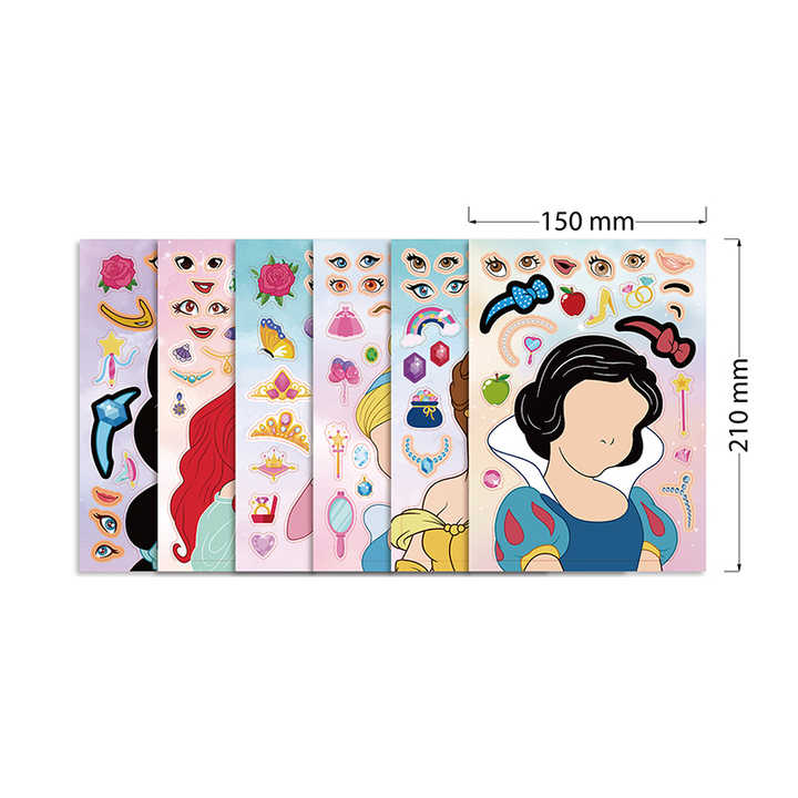 Educational Cartoon Stickers - Enhance Children's Learning