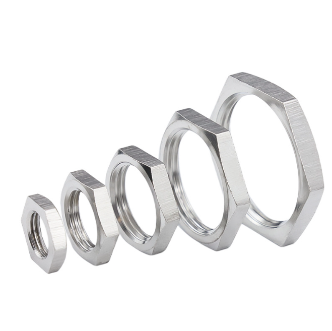 304 Stainless Steel Ultra-Fine Thread Thin Nut British Pipe Thread ...