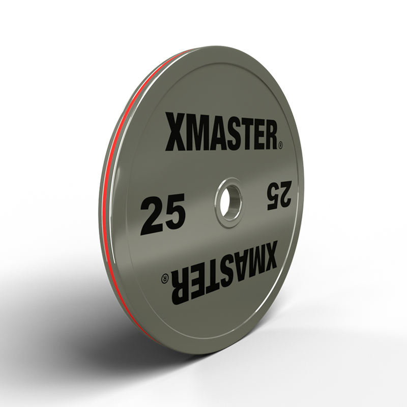 X Master Chrome Powerlifting Steel Plates for Bodybuilding